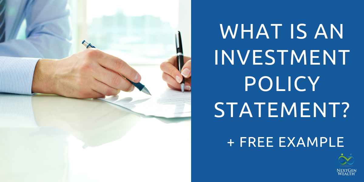 What is an Investment Policy Statement?